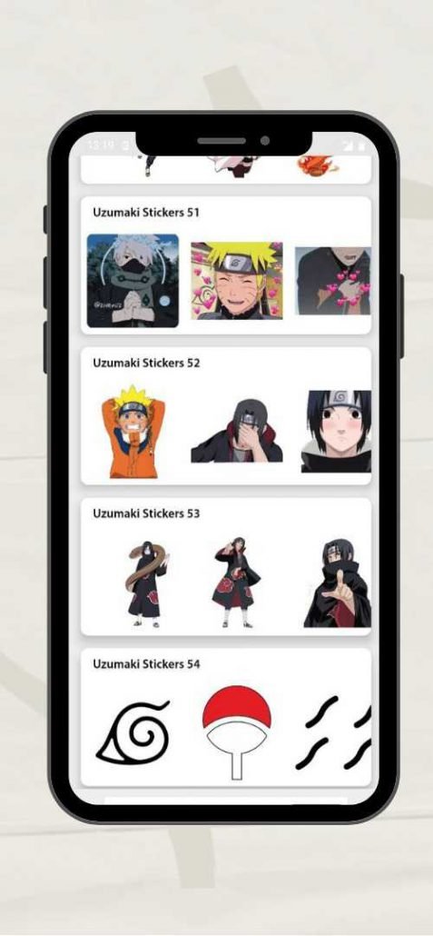 Descargar Stickers de Naruto - Diferenciart